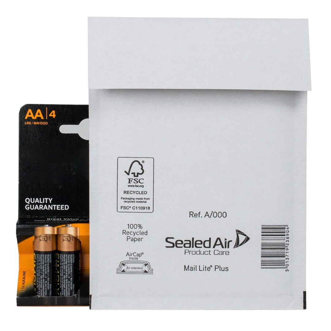 Mail Lite Bubble Padded Envelopes Mailer Bags White A000 C0 D1 F3 Plus ...