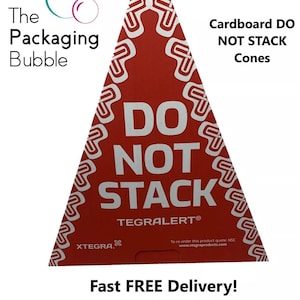 Do Not Stack Pallet Cones Warning Triangles NSC Bulk Discounts Multi ...