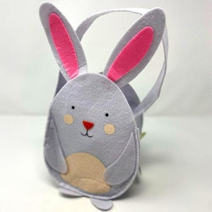 Easter Felt Chick Bunny Bags Egg Hunt Baskets Gift Kids Egg Hunt Party ...