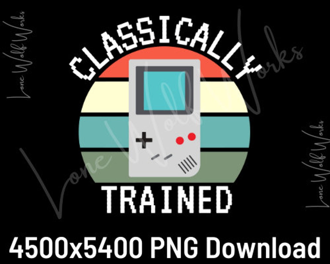 Classically Trained Gaming Controller Funny Video Game Gamer - Etsy