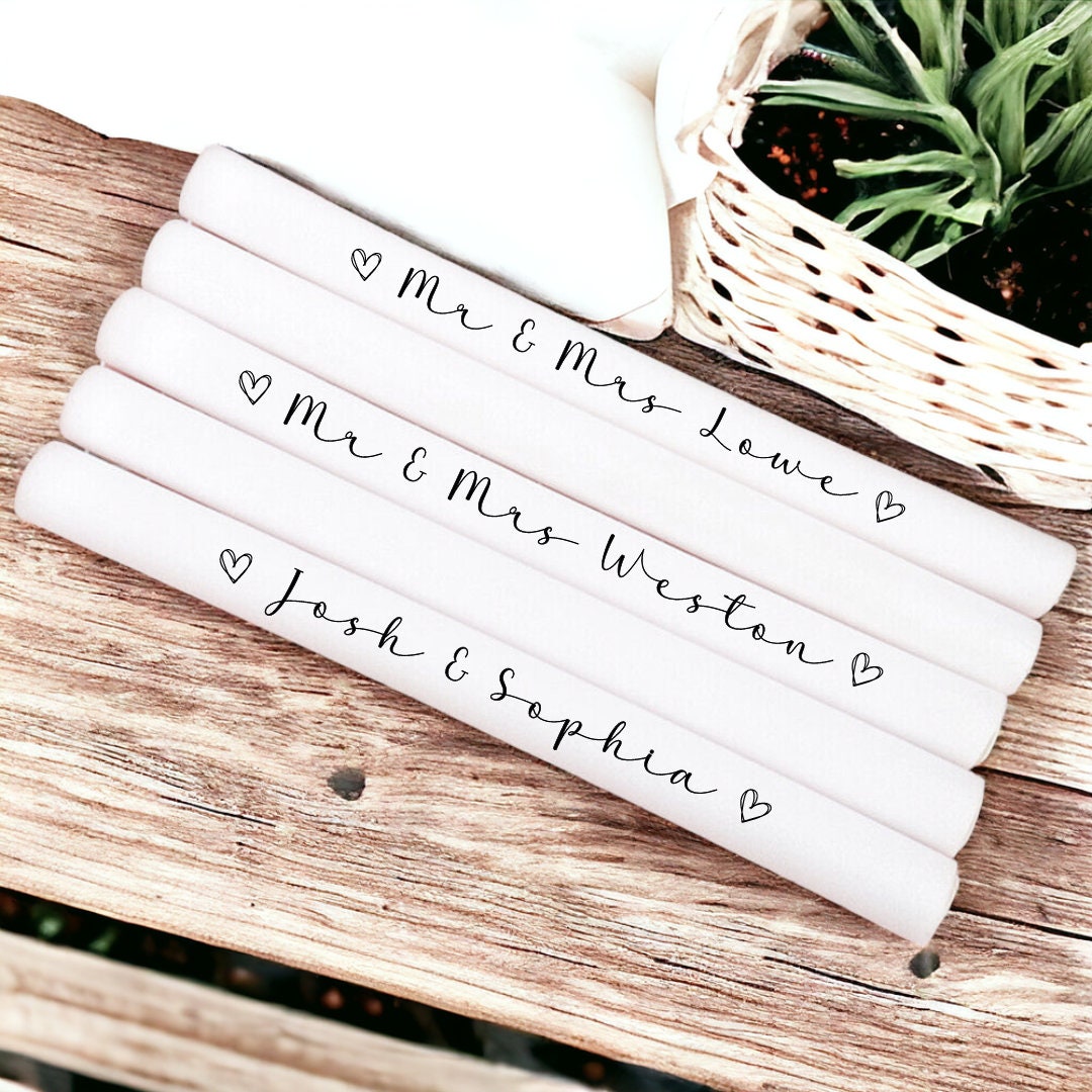 Personalised Foam Glow Sticks | Wedding Glow Sticks | Hen Party ...