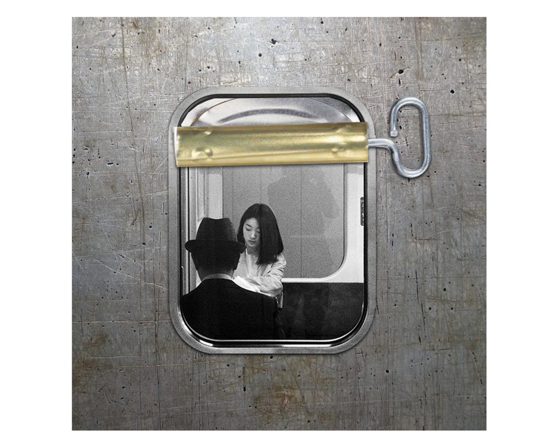 SOCIALLY DISTANT - Train & Sardine Collage, Affordable Small Wall Art ...