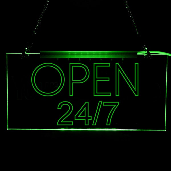 Lighted Open Sign - Etsy