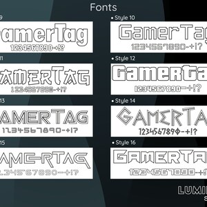 Gamer Tag Sign Gamertag Light Streamer Gift Gaming Decor - Etsy