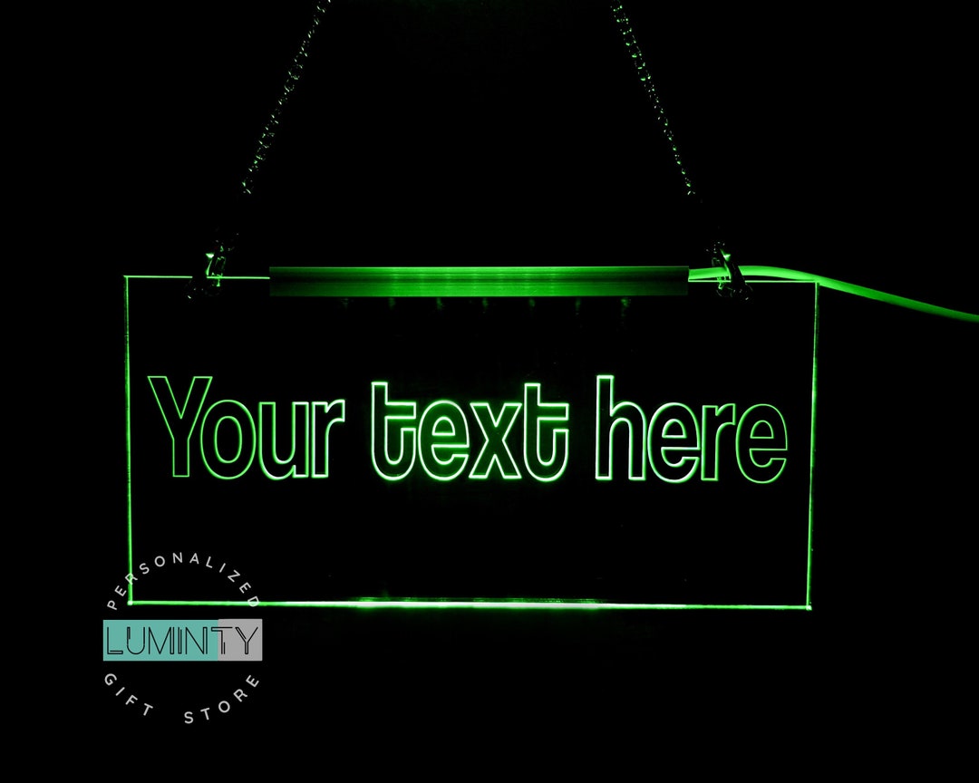 Wall Hanging Gamer Sign Gamer Tag Neon Sign Gaming Decor - Etsy