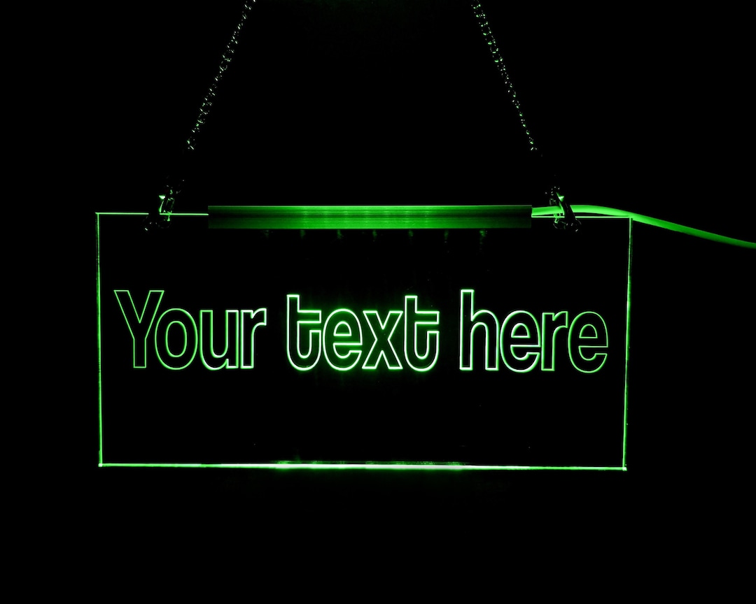 Custom Sign for Business, Custom Wall Sign, Custom Text, Personalized ...