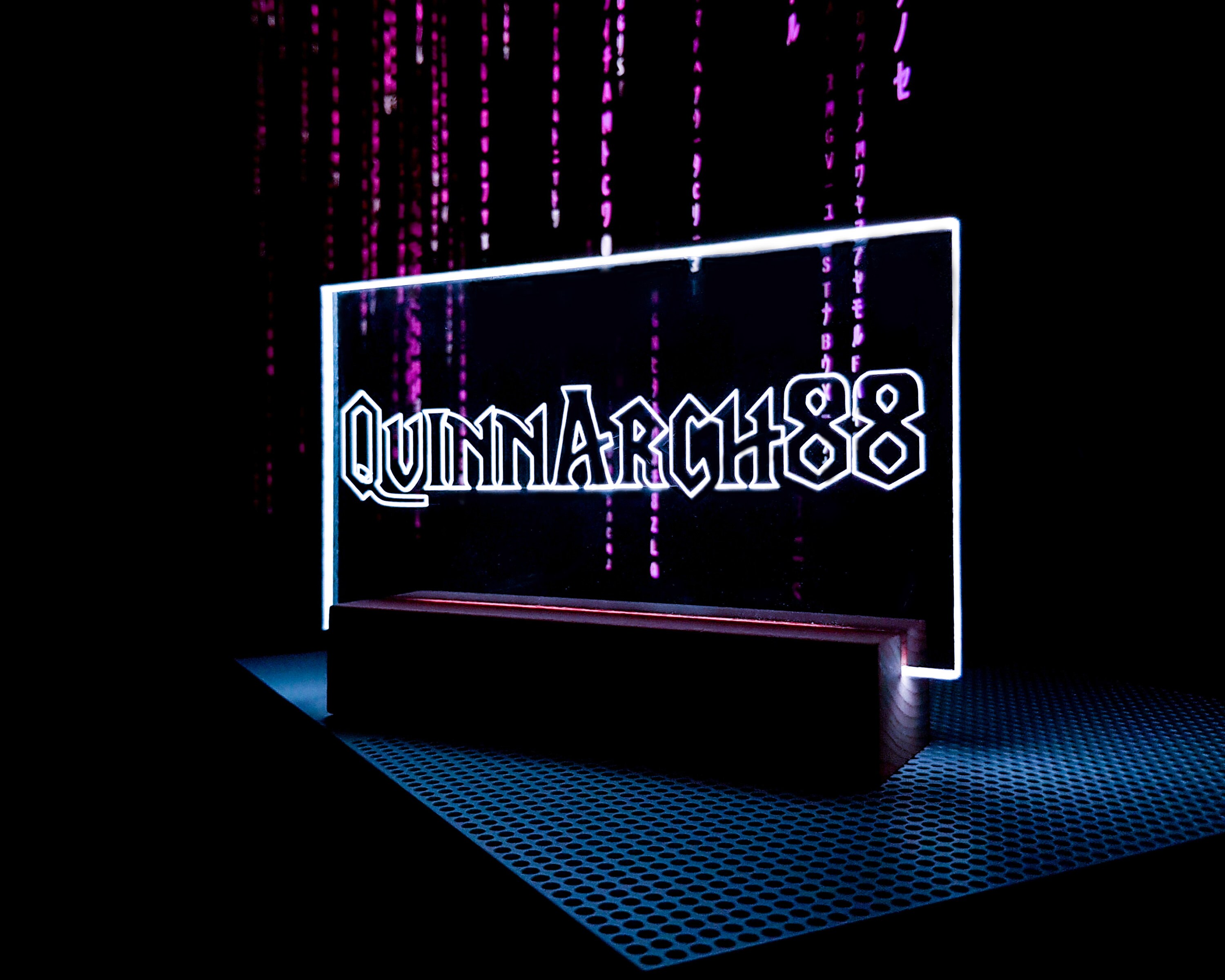 Gamer Tag Sign Gamertag Light Streamer Gift Gaming Decor | Etsy