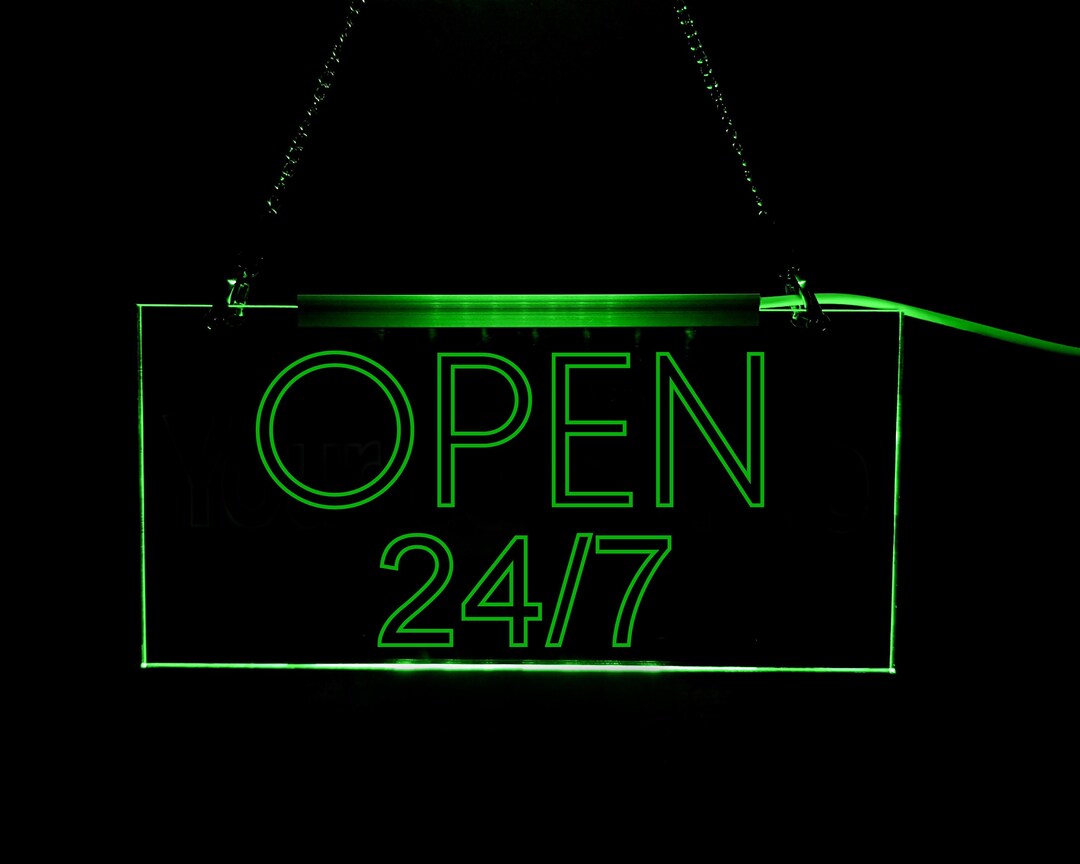 Open Sign, Open Sign Led Light, Open Sign for Business, Open 24 Hour ...