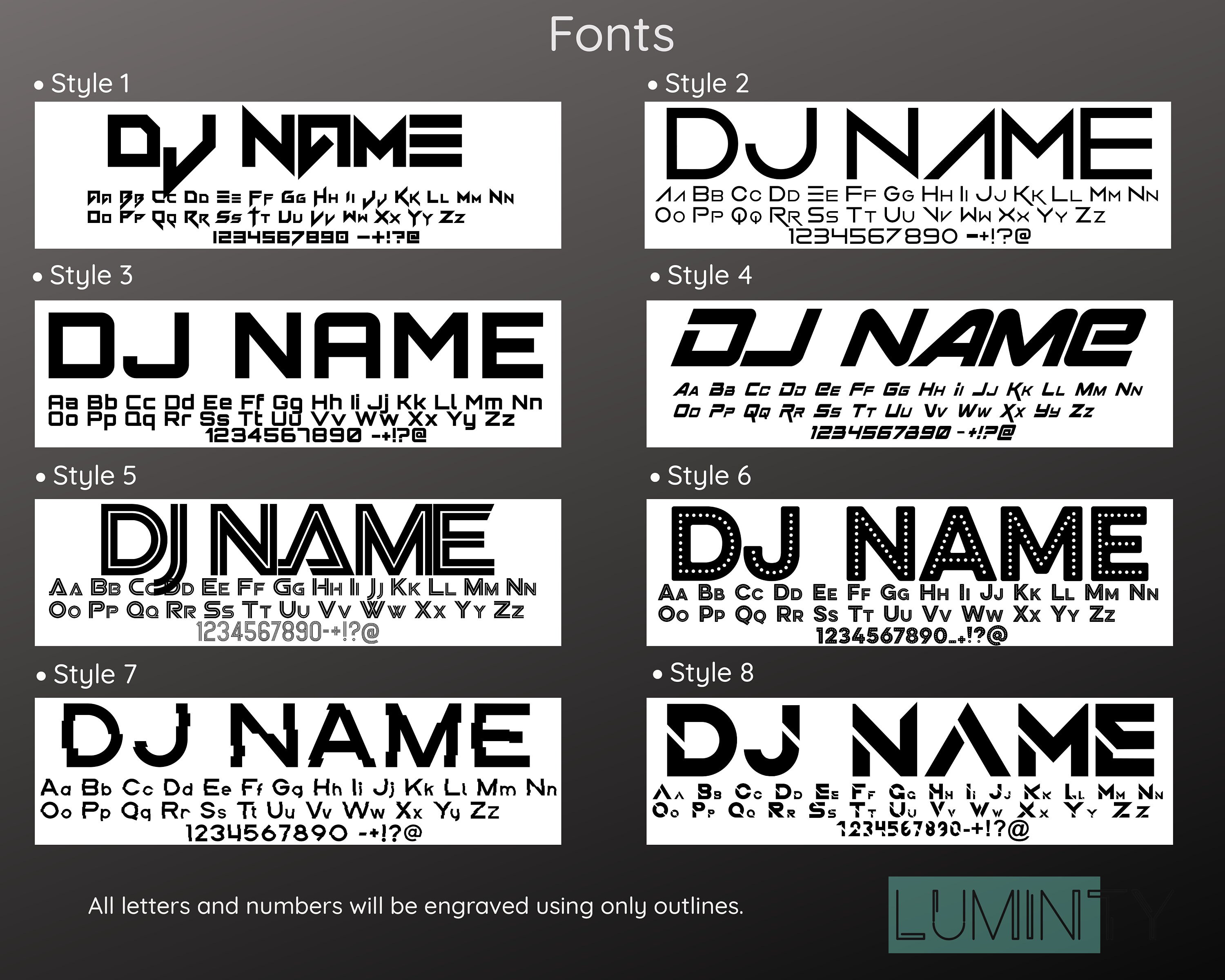 Dj Led Sign Personalized Dj Gift Dj Logo Design Dj Lights - Etsy