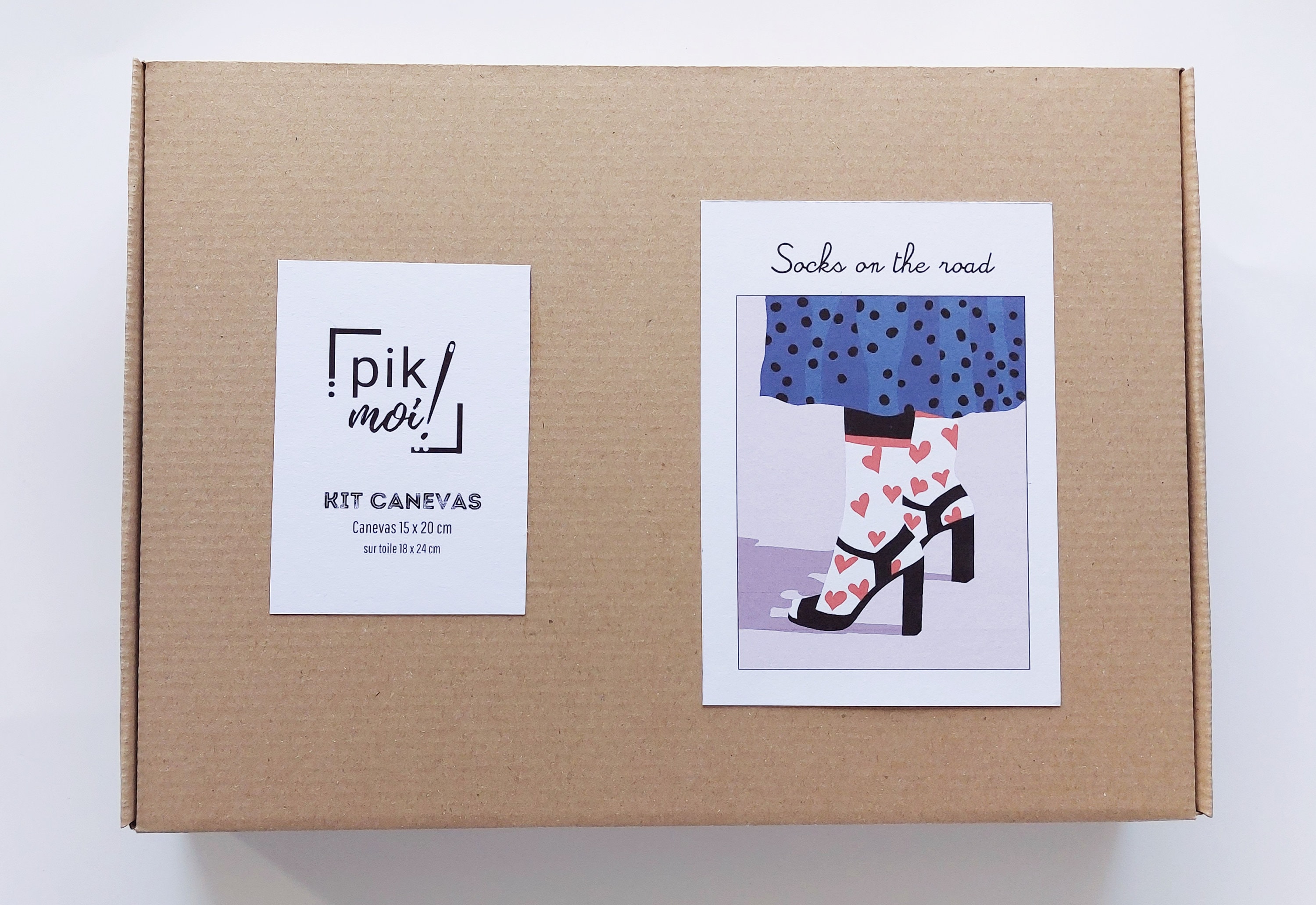 Canvas Kit Socks on the Road - Etsy
