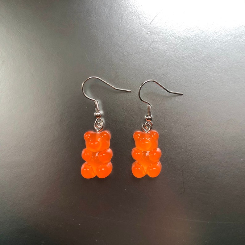 Gummy Bear Earrings rainbow Pride Lesbian Lgbtqgay - Etsy