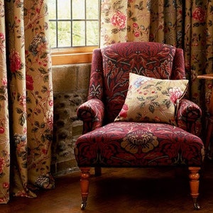 11.5 Yards - William Morris Tangley Curtain Fabric - Heritage Vintage ...
