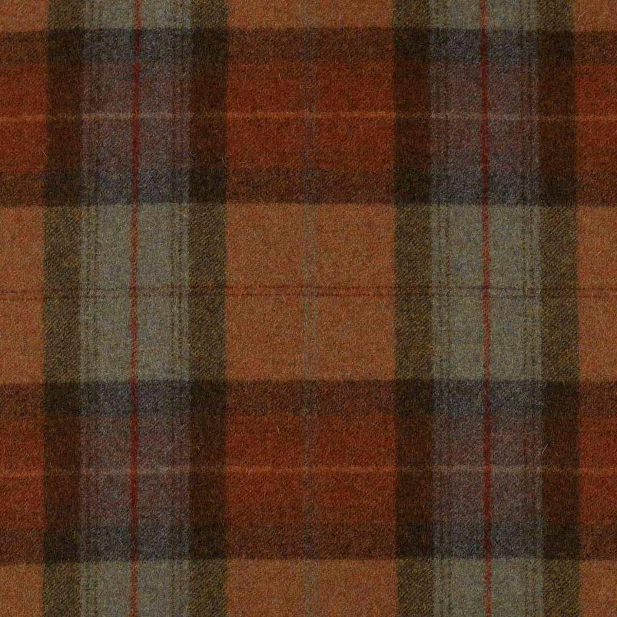 10 Yards English Wool Skye Burnt Orange Wool Fabric - Etsy