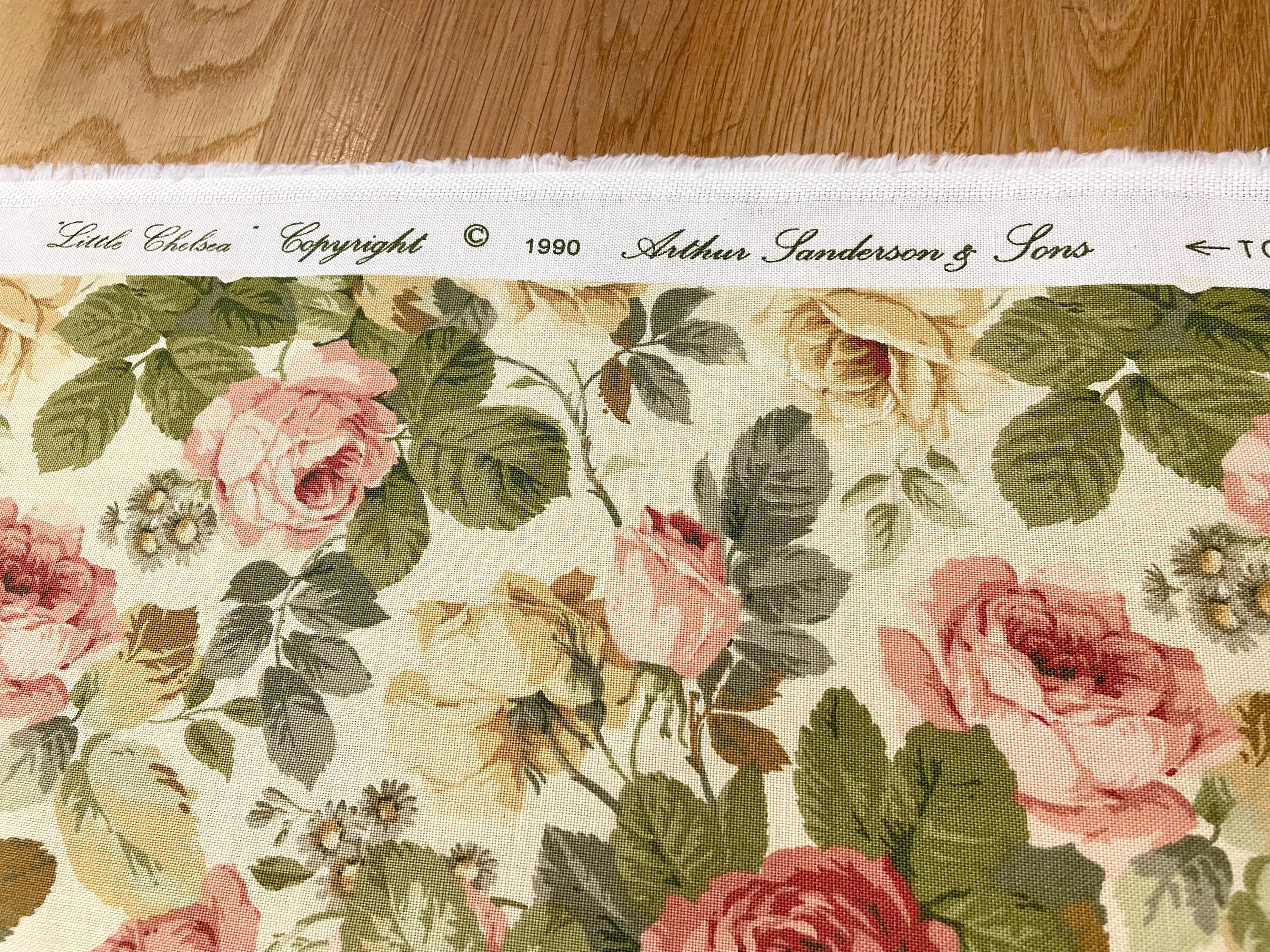 9 Yards or 18 Yards - Sanderson Little Chelsea Curtain Fabric - English ...