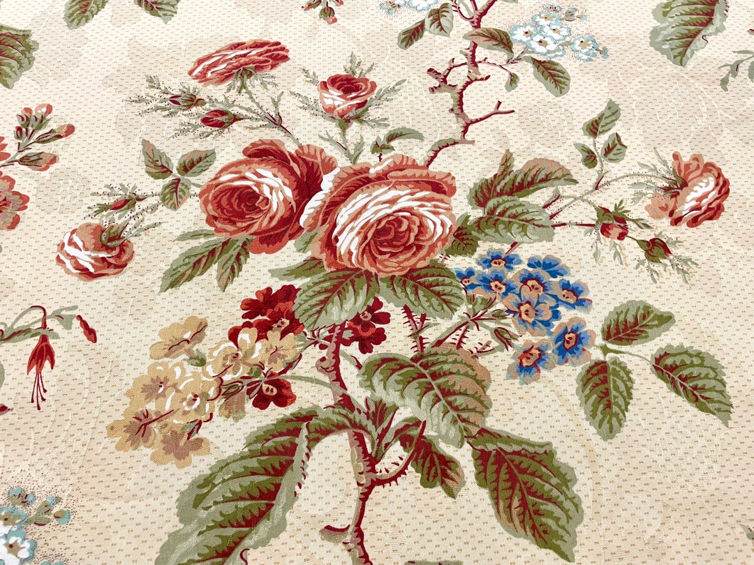 7.6 Yards - 5th Avenue Designs Langford Curtain Fabric - Vintage ...