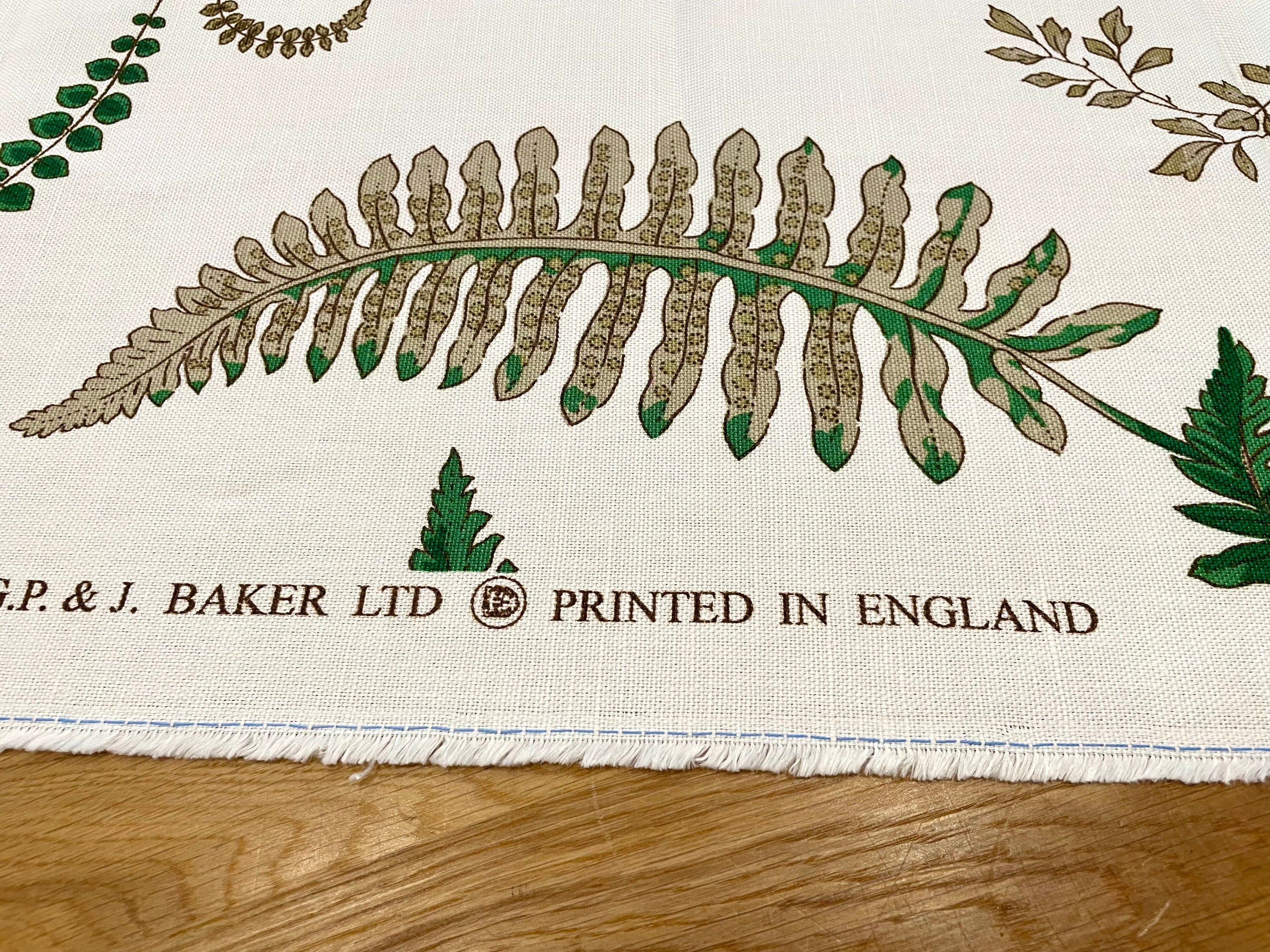 Lee Jofa GP and J Baker Ferns Fabric - Fern Leaves - Iconic English ...