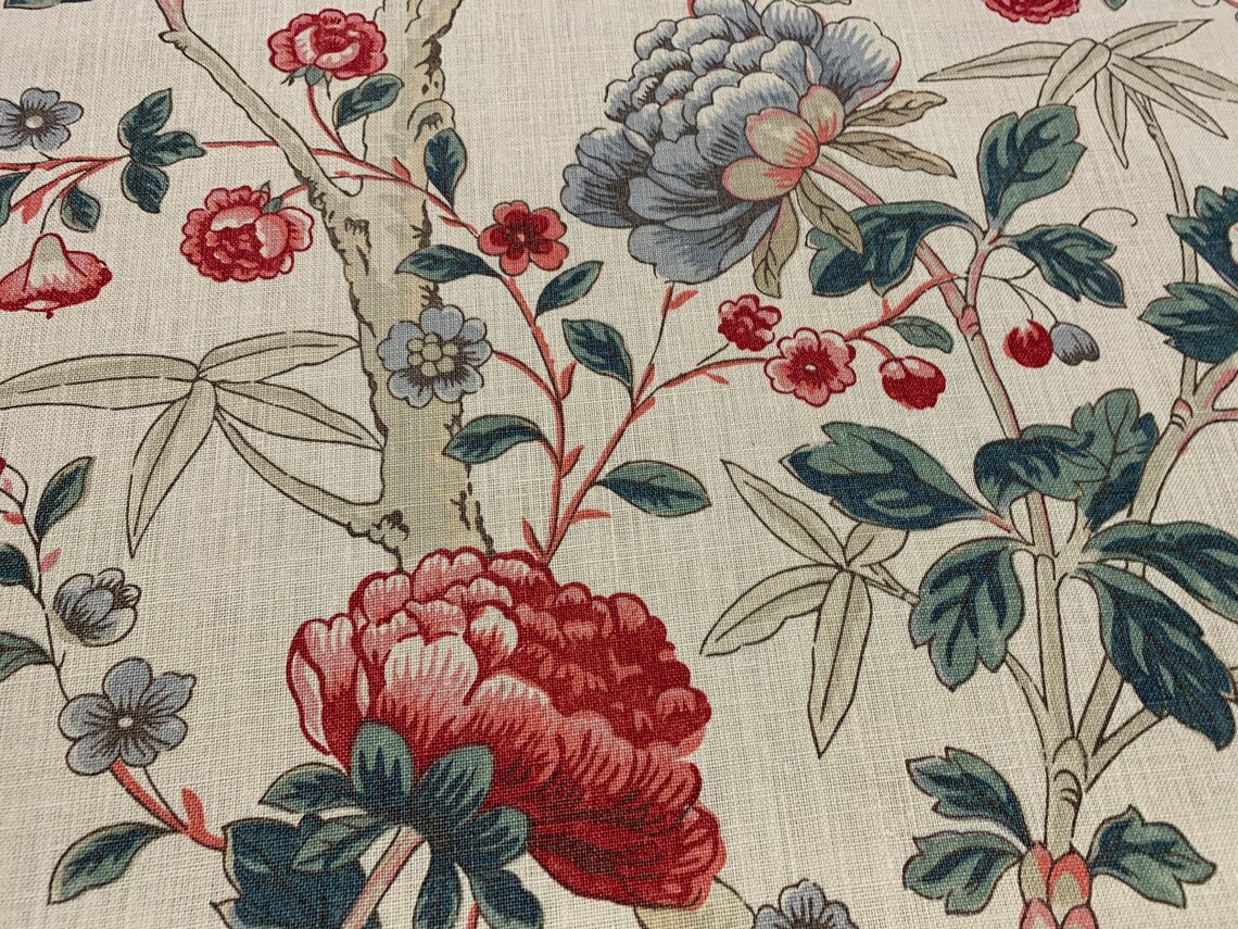 11.5 Yards - William Morris Tangley Curtain Fabric - Heritage Vintage ...