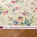 5 Yards - British Designer Fabric - Warwick Vasette Roses Flowers ...
