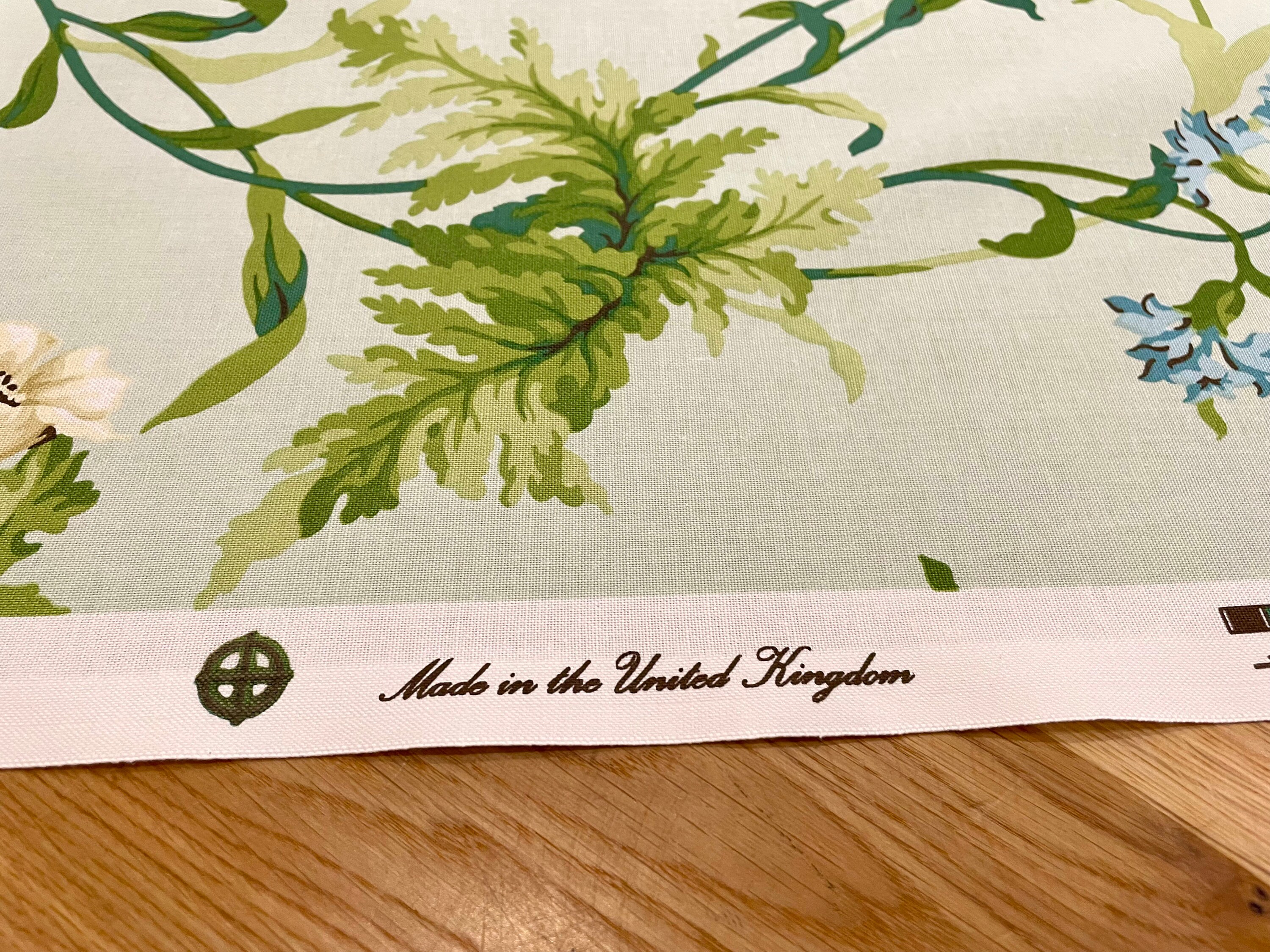 12 Yards or 24 Yards - Sanderson Primrose Hill Curtain Fabric - Wild ...
