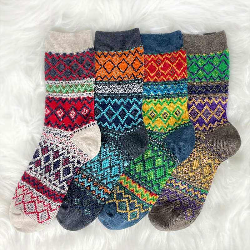 Warm Thick Cabin Socks - Etsy