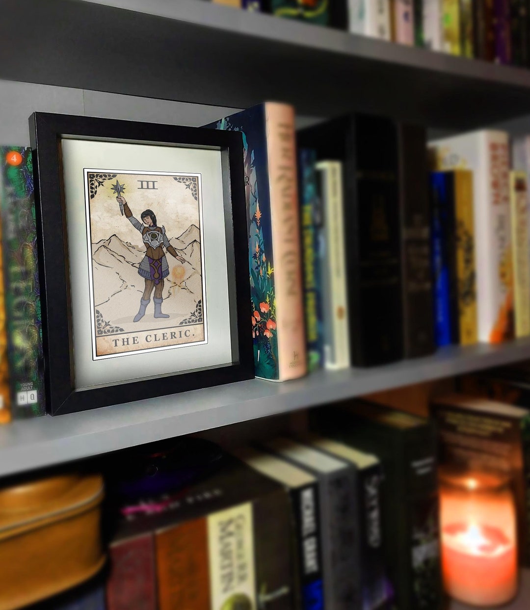 BG3 Tarot Card Print - SHADOWHEART (the Princess) - Etsy