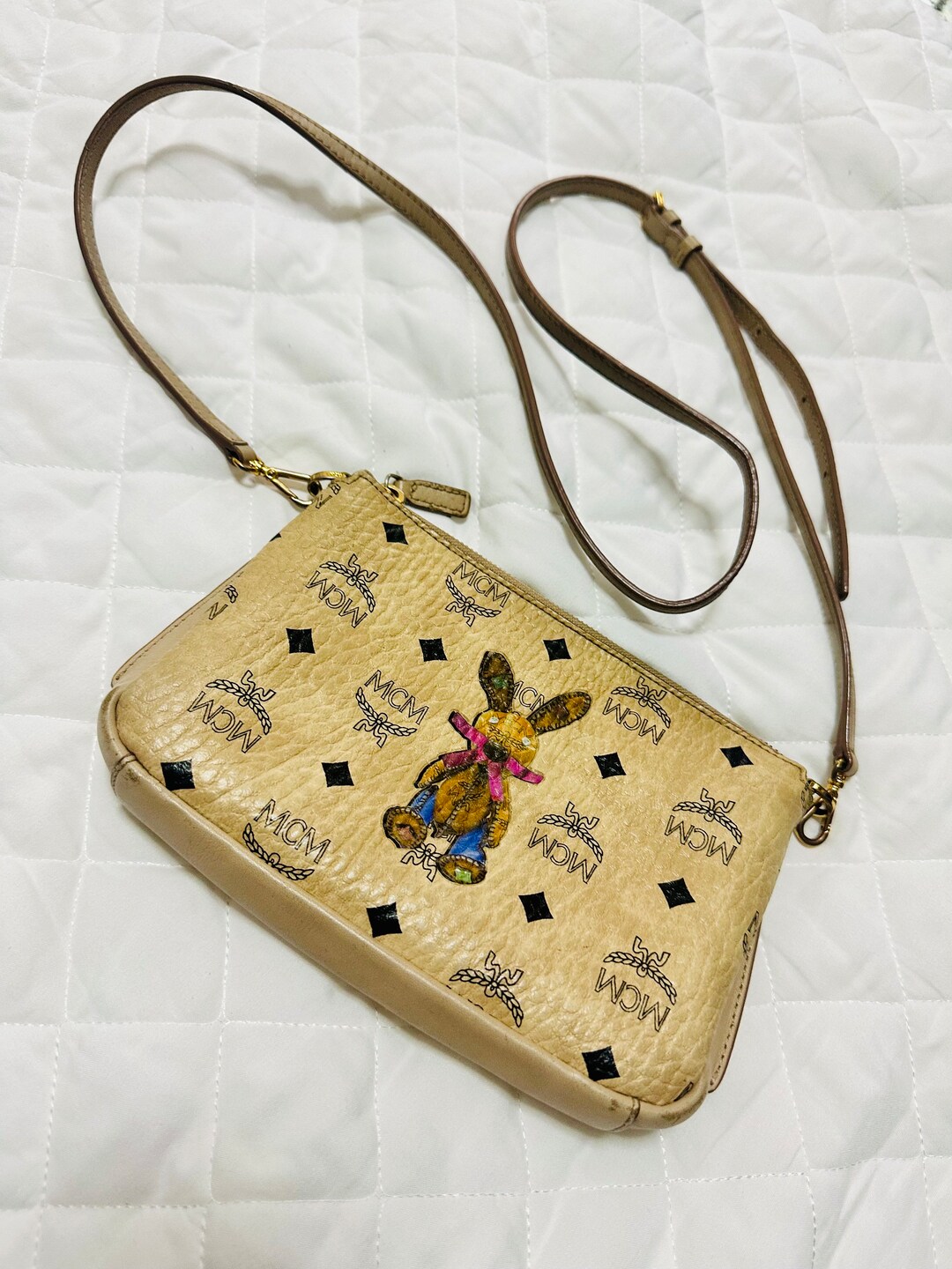 MCM Rabbit Medium Crossbody - Etsy