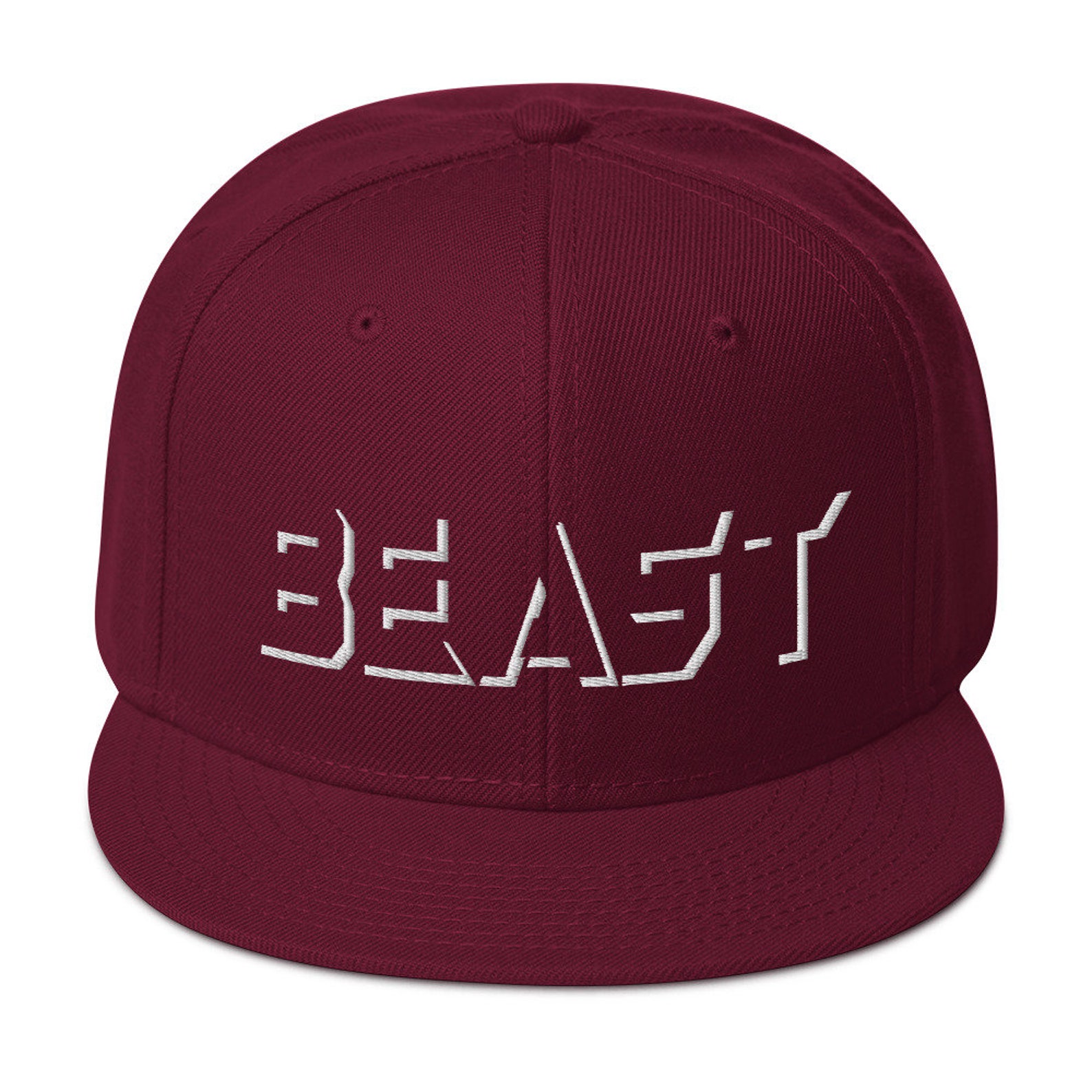 Beast Snapback Hat - Etsy