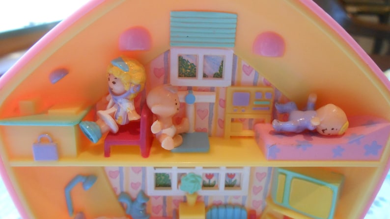 1992 Vintage Polly Pocket Polly in the Nursery Complete - Etsy