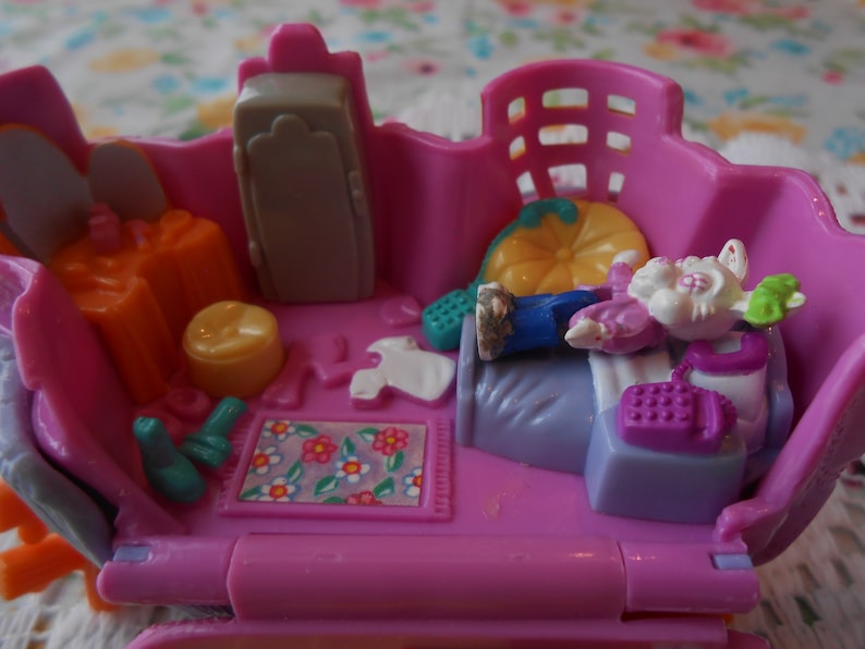 Vintage 1994 Polly Pocket Rabbit House Complete - Etsy