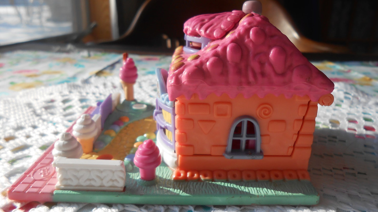 Vintage 1995 Polly Pocket Ice Cream Shop Complete | Etsy