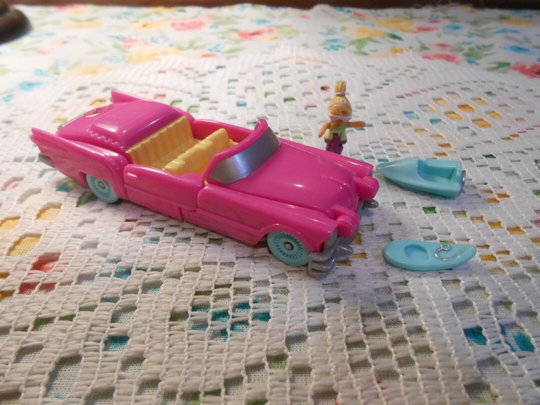 Vintage 1995 Polly Pocket~ Pool Party on the Go! 100% Complete - Etsy