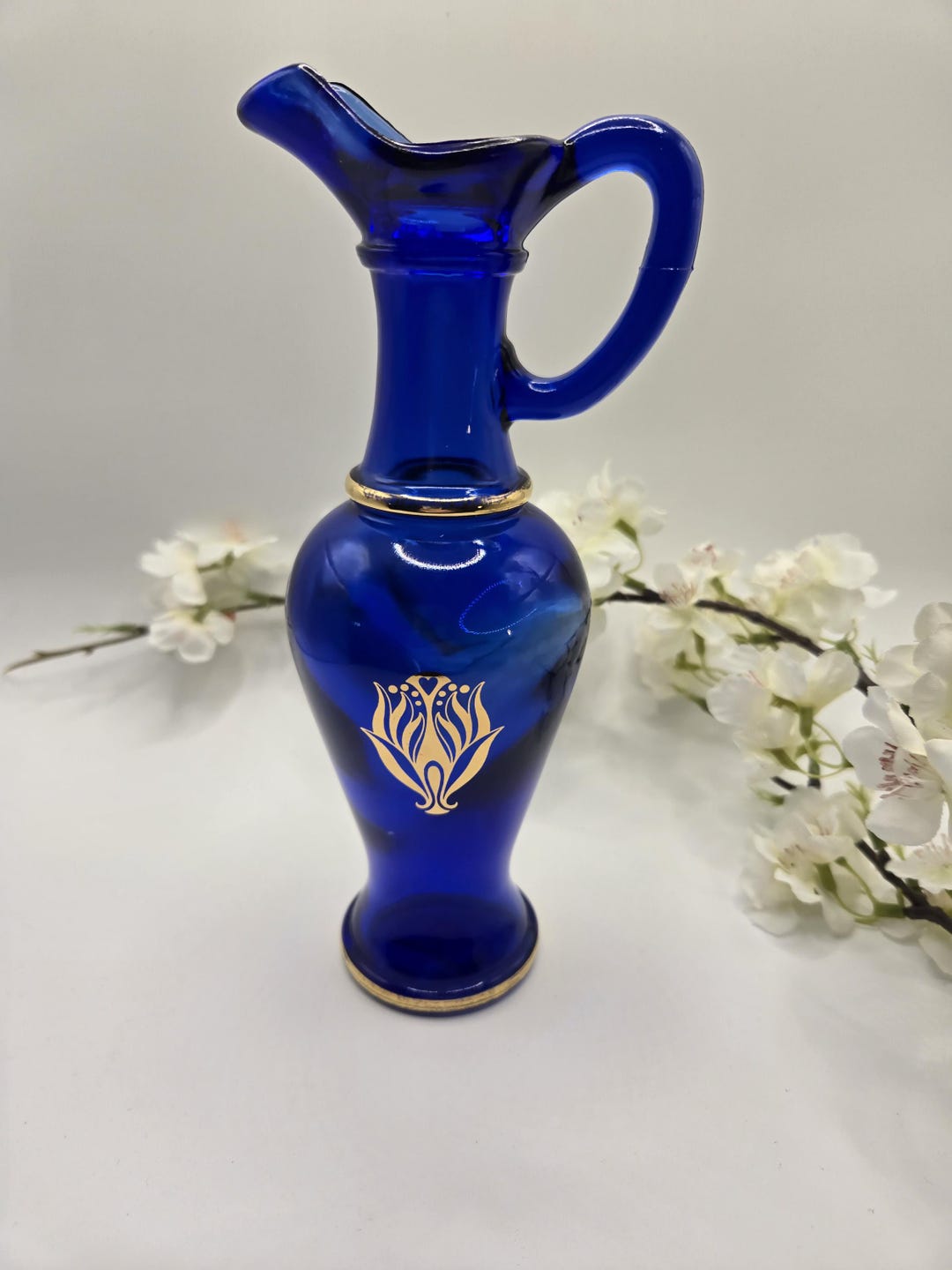 Vintage Cobalt Blue Avon Decanter- No Stopper - Etsy
