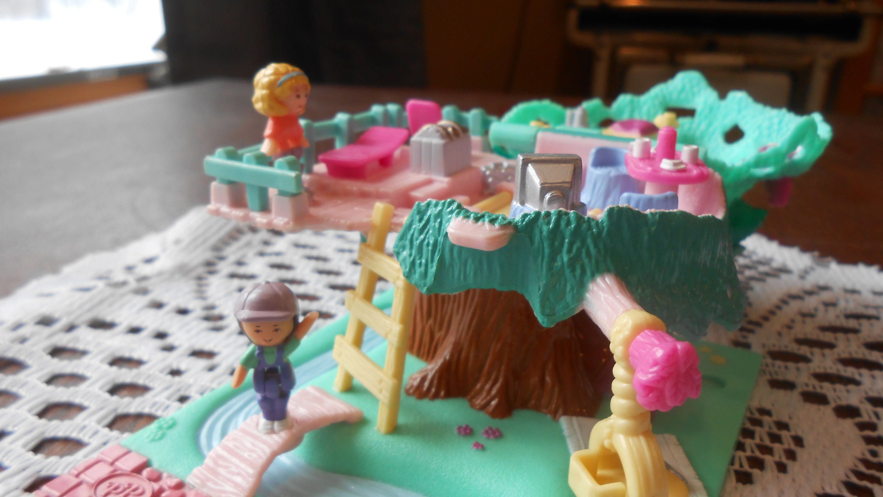 1994 Vintage Polly Pocket Tree House- Complete - Etsy