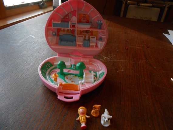 1989 Vintage Polly Pocket Compact Country Cottage Complete | Etsy