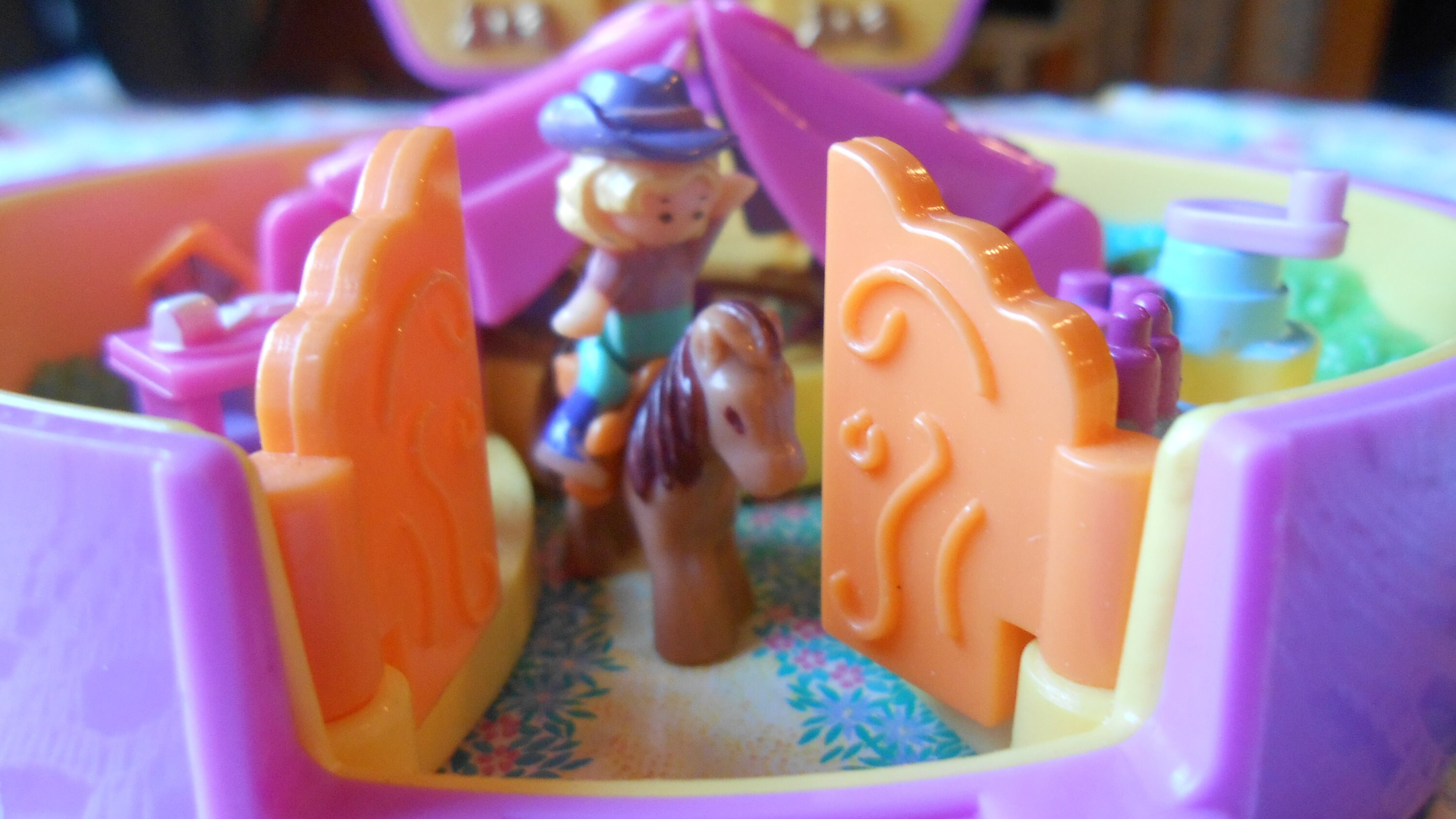 Vintage 1994 Polly Pocket Pony Ridin' Show Complete | Etsy