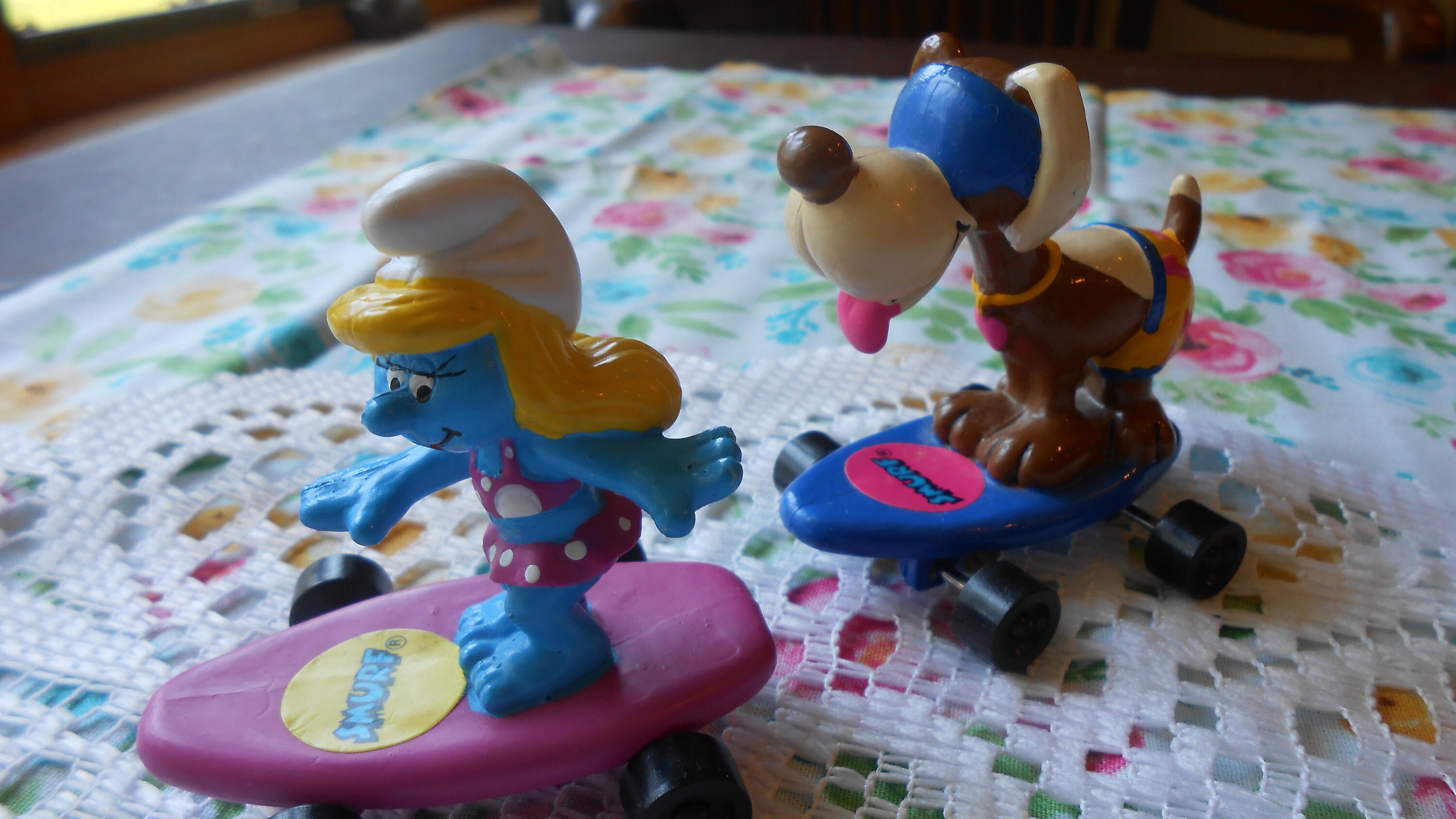 Vintage set of 6 Smurf Figurines | Etsy