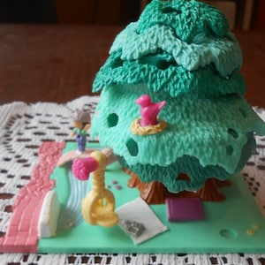 1994 Vintage Polly Pocket Tree House- Complete - Etsy
