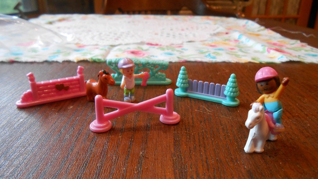 Vintage 1995 Polly Pocket Poney Jumpin ' Fun 100% - Etsy France