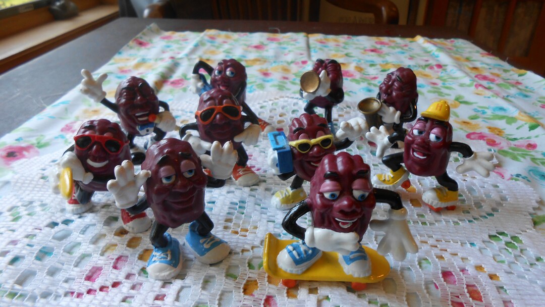 Vintage 1980's California Raisin Collection - Etsy France