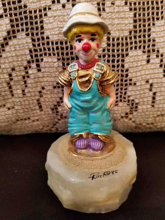 Ron Lee Clown Sculpture RASCAL 1995 - Etsy