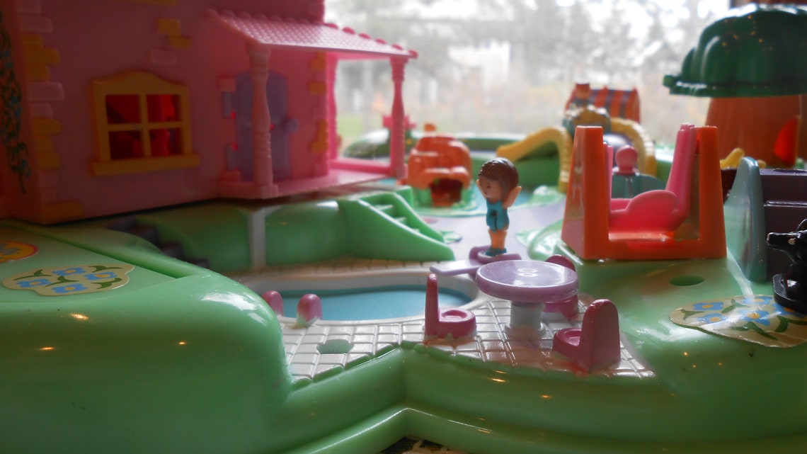 Vintage 1991 Polly Pocket polly's Dream World - Etsy