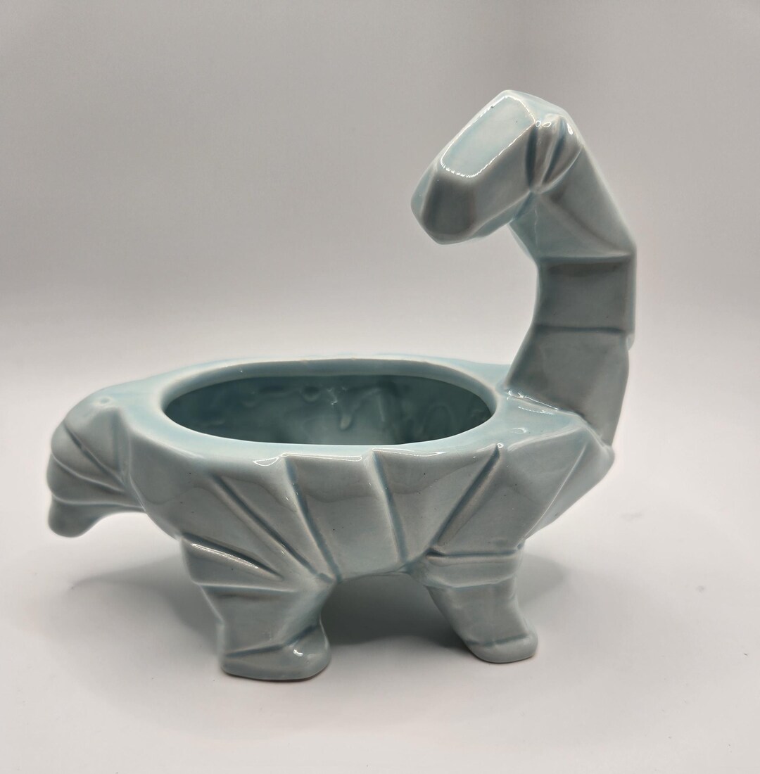 Super Cute Brontosaurus Plant/succulent Holder - Etsy