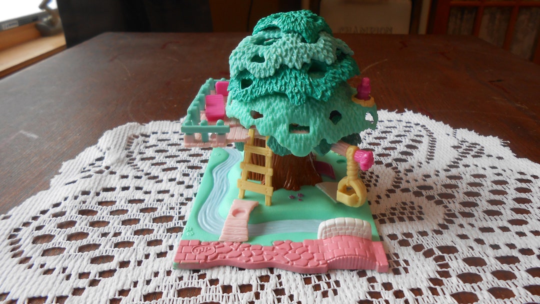 1994 Vintage Polly Pocket Tree House- Complete - Etsy