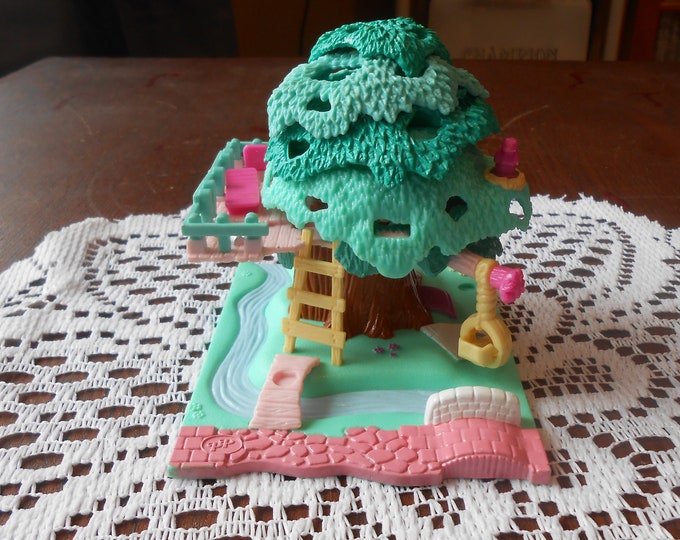 1994 Vintage Polly Pocket Tree House Complete - Etsy