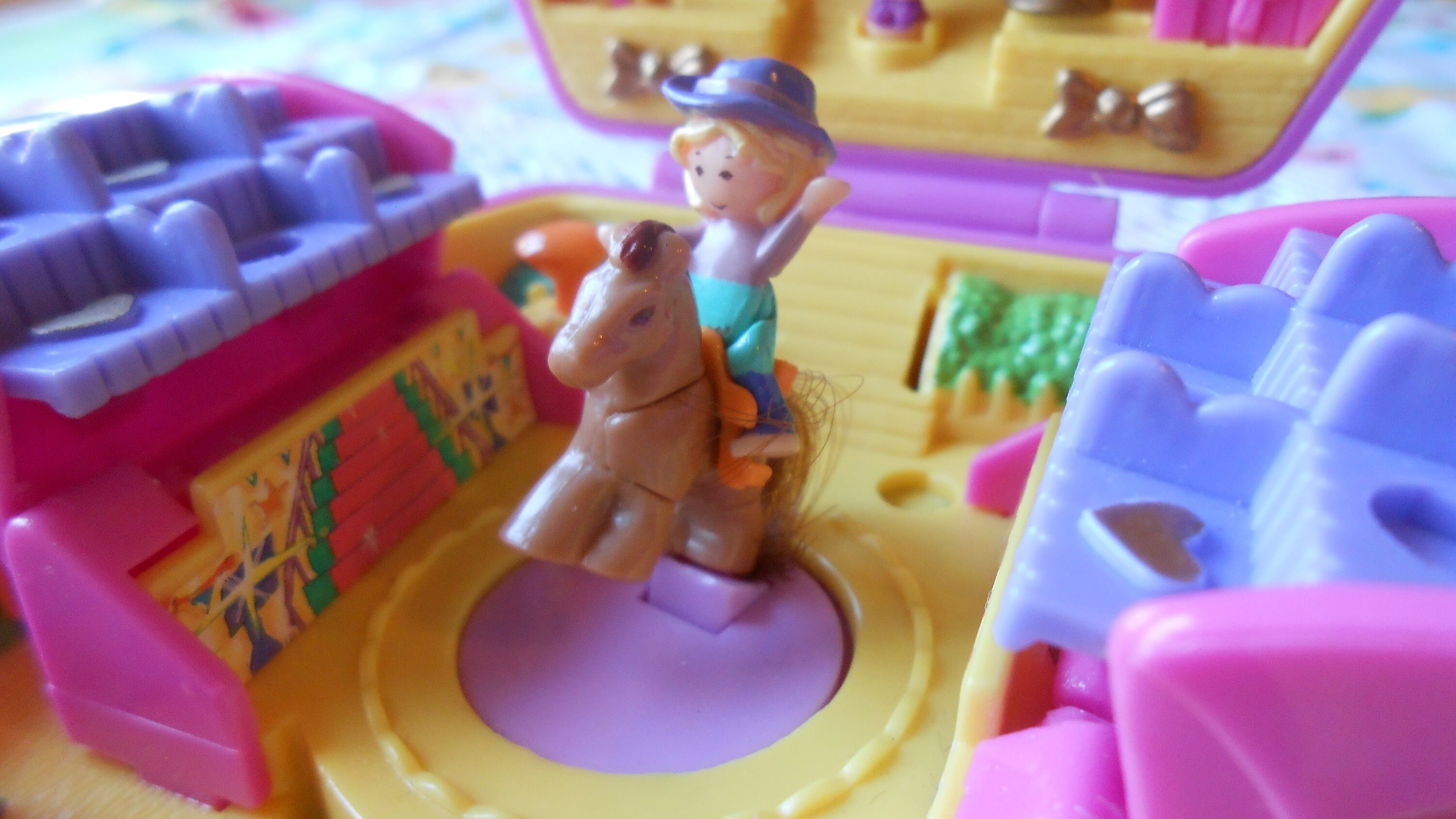 Vintage 1994 Polly Pocket Pony Ridin' Show Complete | Etsy