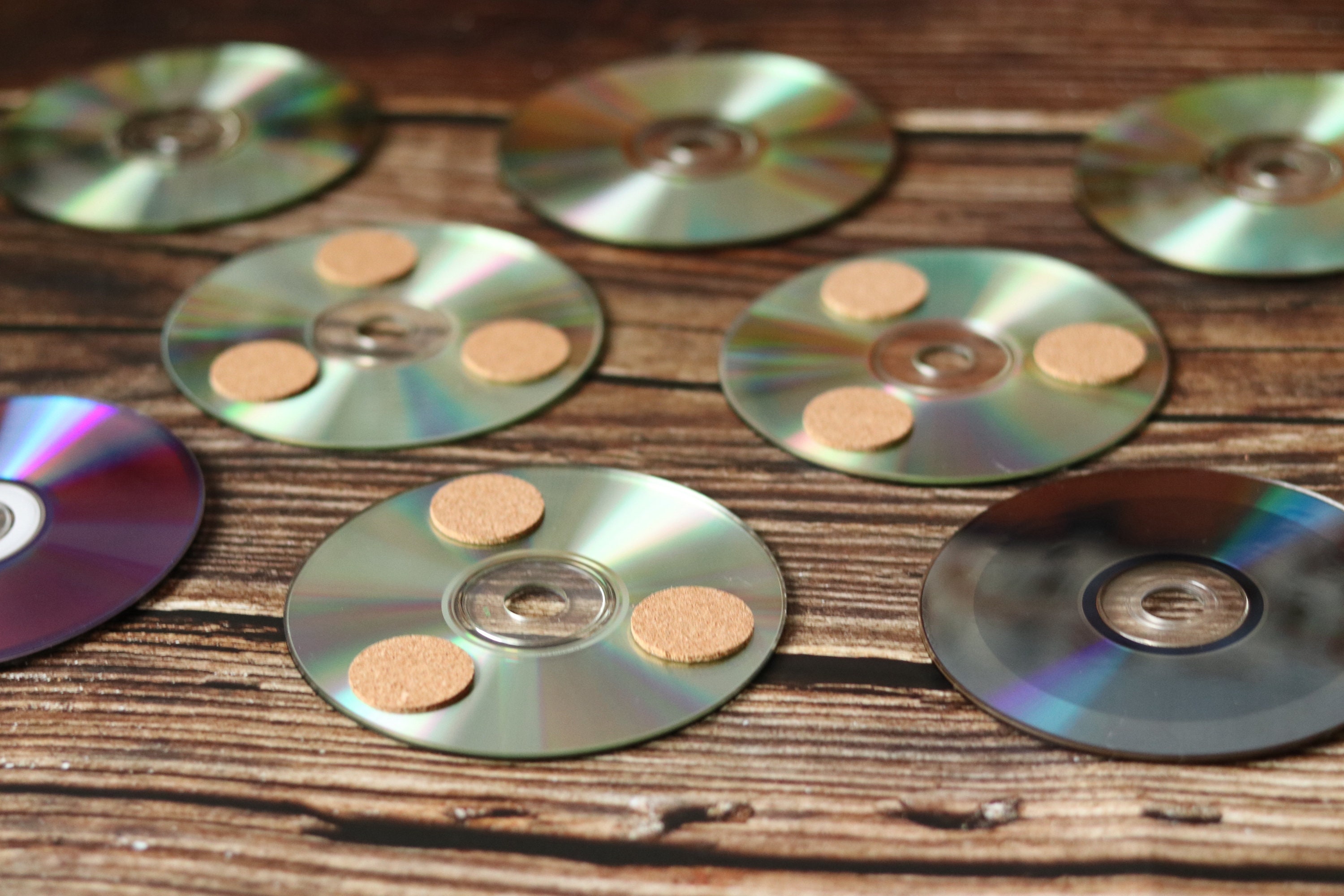 Upcycled Old Cds Cup Coaster Repurpose Recycled Old Things - Etsy UK