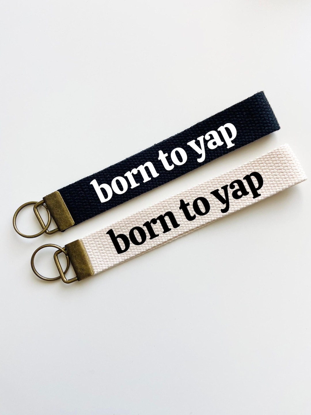 Born to Yap Keychain: Funny Meme Y2K Keyring - Etsy