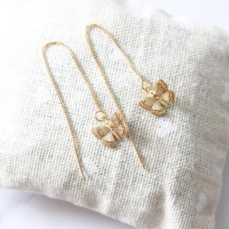 Thread Earrings - Etsy