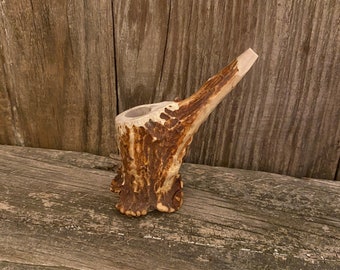 Deer Antler Pipe - Etsy