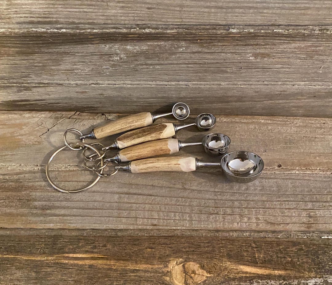 Antler Handled Measuring Spoons - Etsy